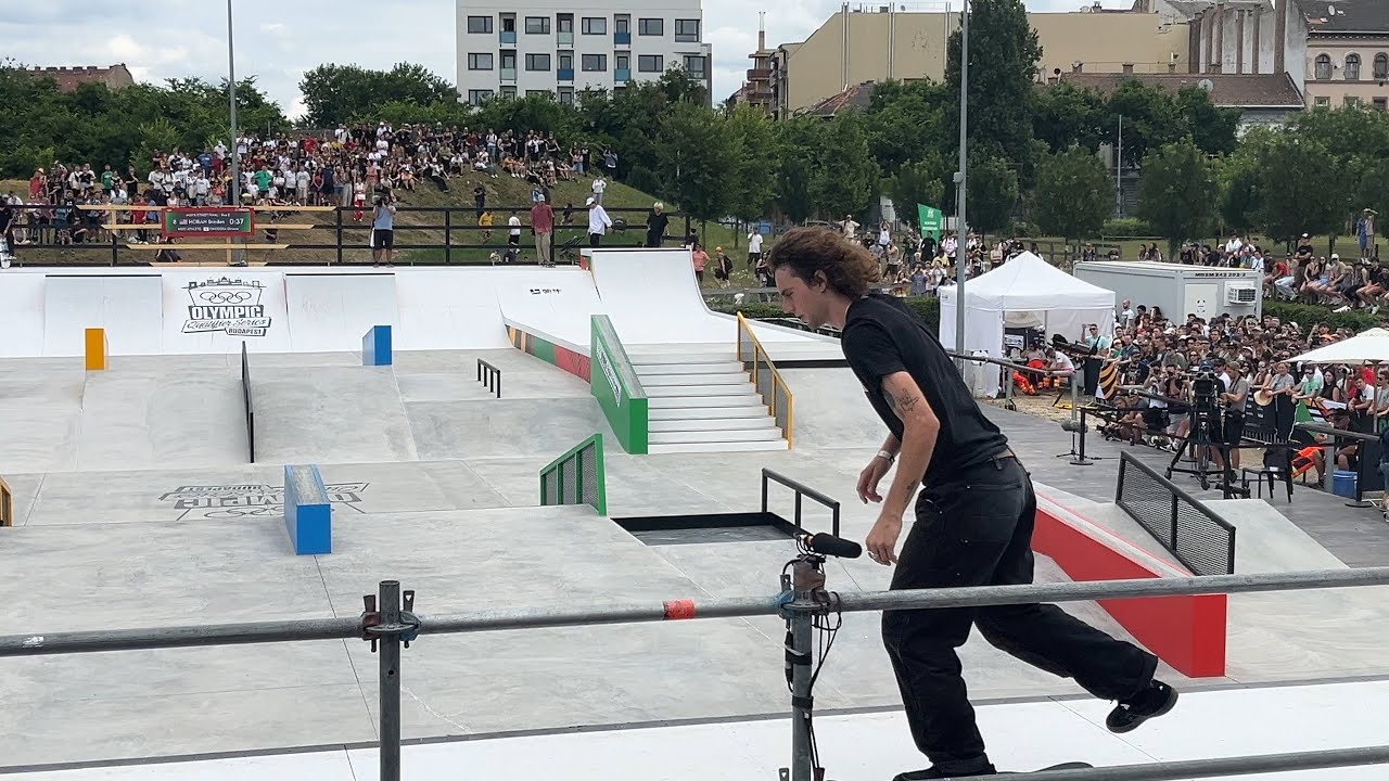 Braden Hoban’s run in the finals at the Olympic qualifiers in Budapest ...