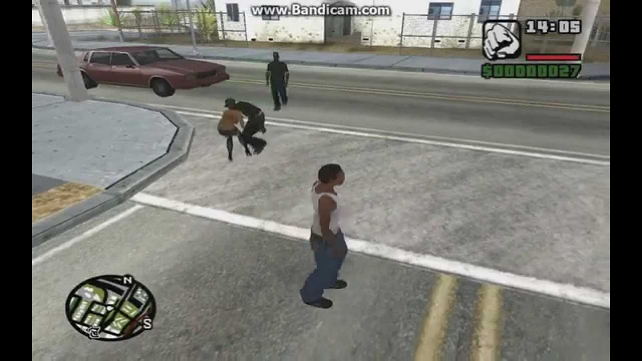 GTA SA: Army of Sean "Sweet" Johnson attacks! - YouTube
