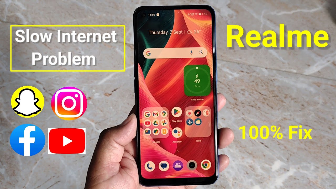 slow internet problem in some apps in realme mobile | buffering problem ...