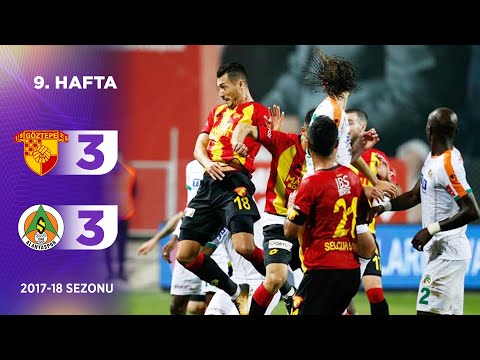 Göztepe (3-3) Alanyaspor | 9. Hafta - 2017/18