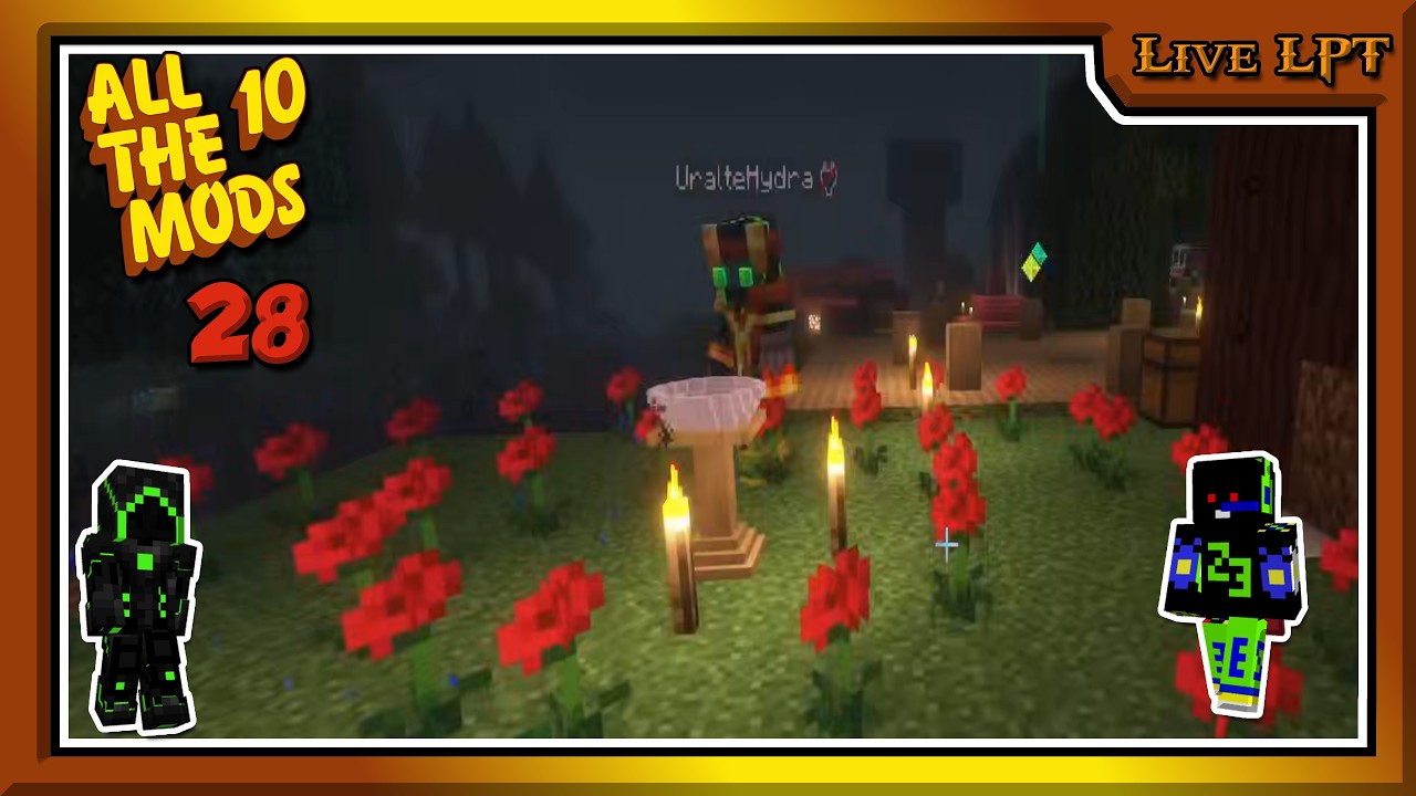 Natural Altar & Offering Table | Let's Play Together MINECRAFT ALL THE ...