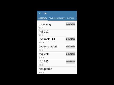 Programming on Pydroid 3, PysimpleGUI, Python 3 on Android devices, Learn Graphics Programming ...
