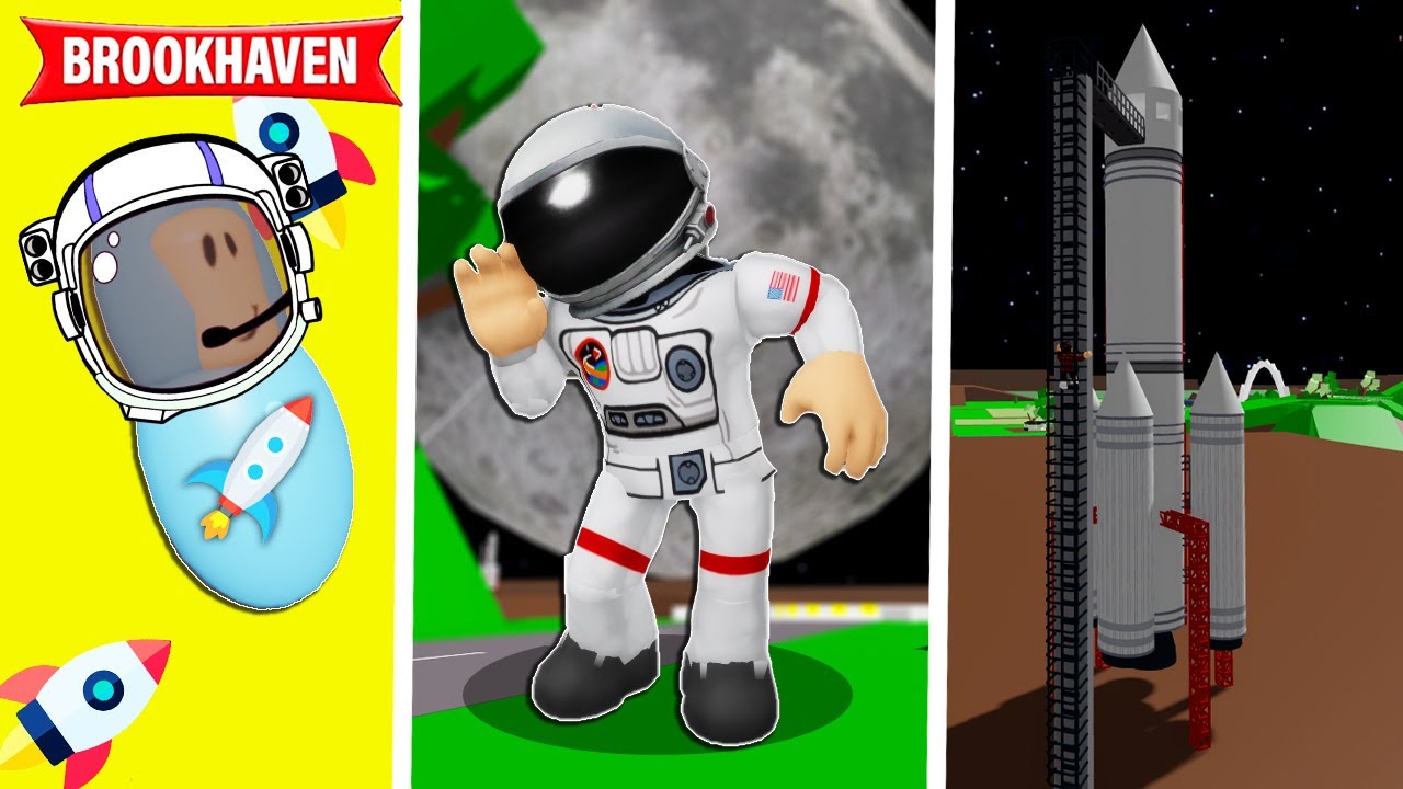 *FUI PARA A LUA* CICLO DE VIDA DO ASTRONAUTA! Brookhaven 🏡Rp ...