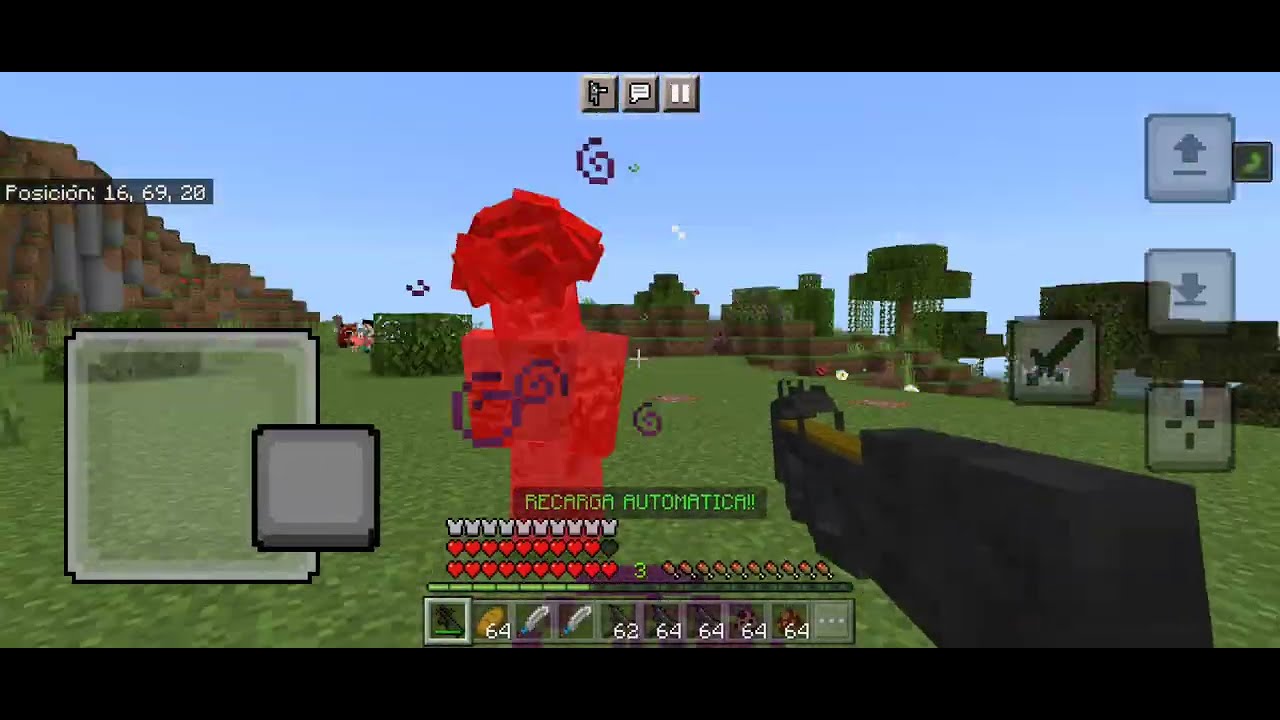 3D Gun P90 teste muajsjsjjss the last of us Minecraft bedrock - YouTube
