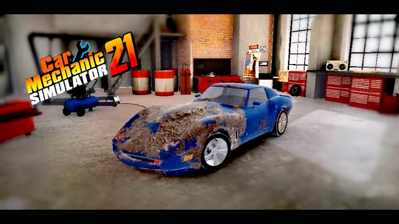 CMS-Car Mechanic simulator, gameplay, Fixing Corvette 1980 - YouTube