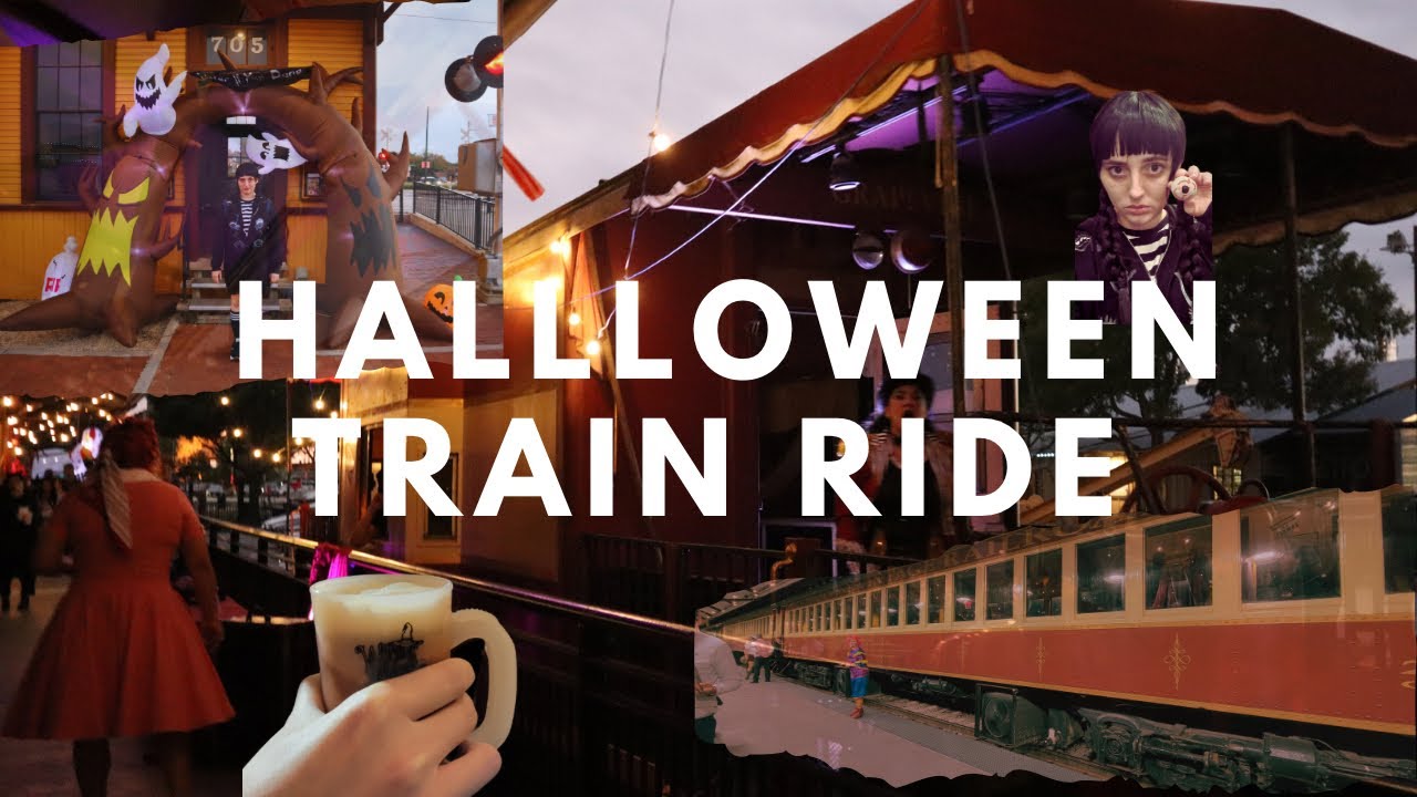 Ghoulish Halloween Train Ride | Vintage Train | Witches Brew | Dinner ...