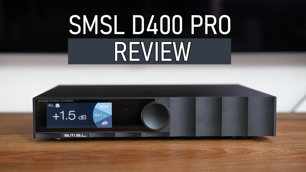 SMSL D400 Pro review and comparisons - YouTube