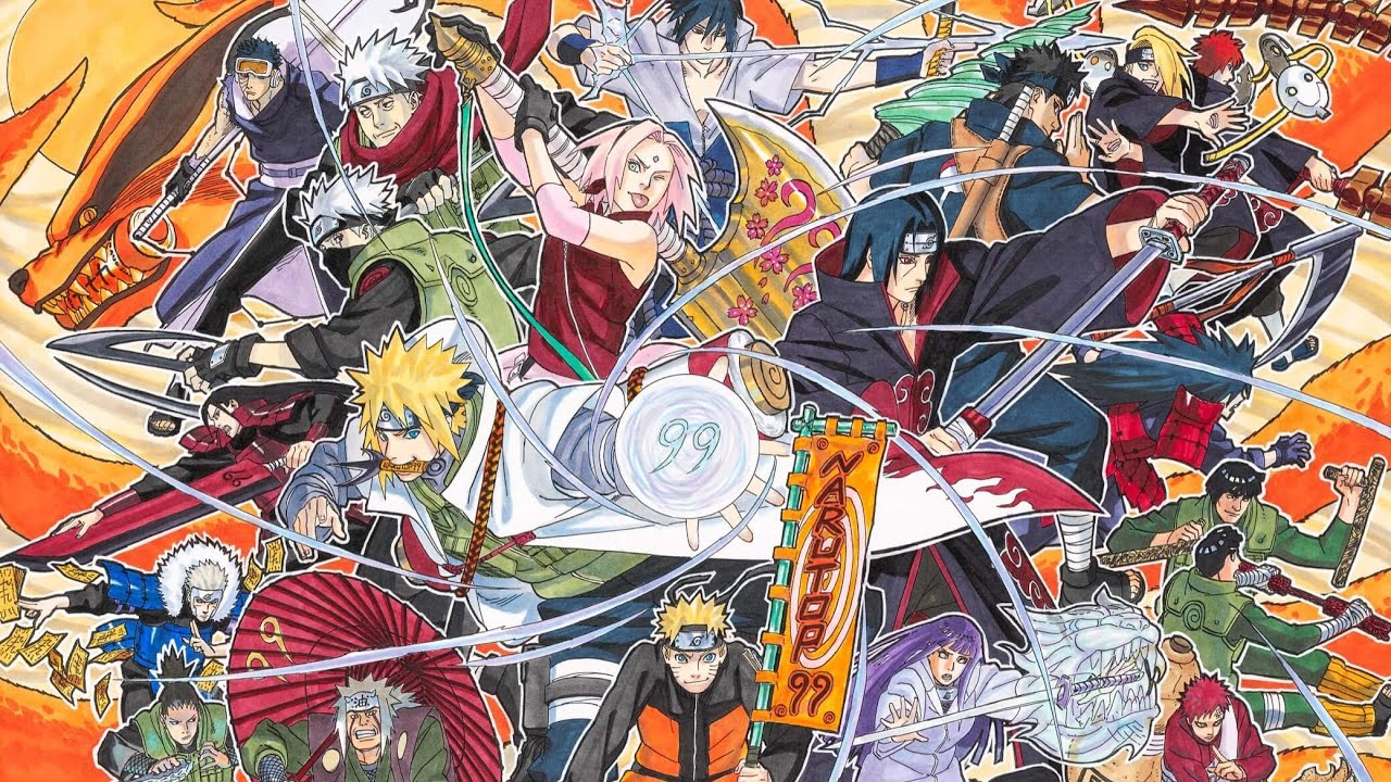 NARUTO TOP 99 Characters Final Results - YouTube