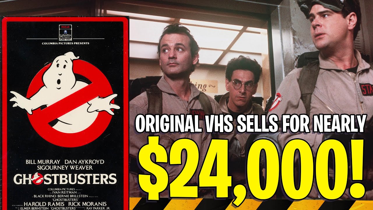 A first print VHS copy of Ghostbusters sells at auction for nearly ...