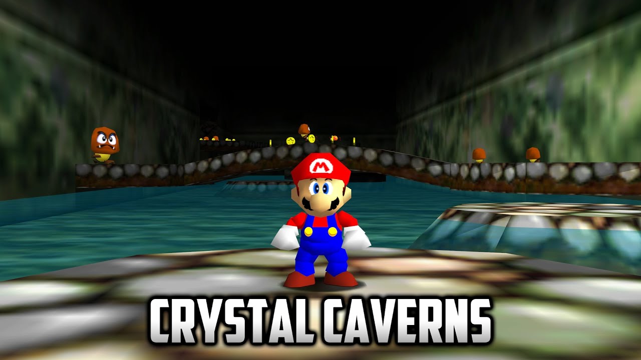 ⭐ Super Mario 64 PC Port - Crystal Caverns - YouTube
