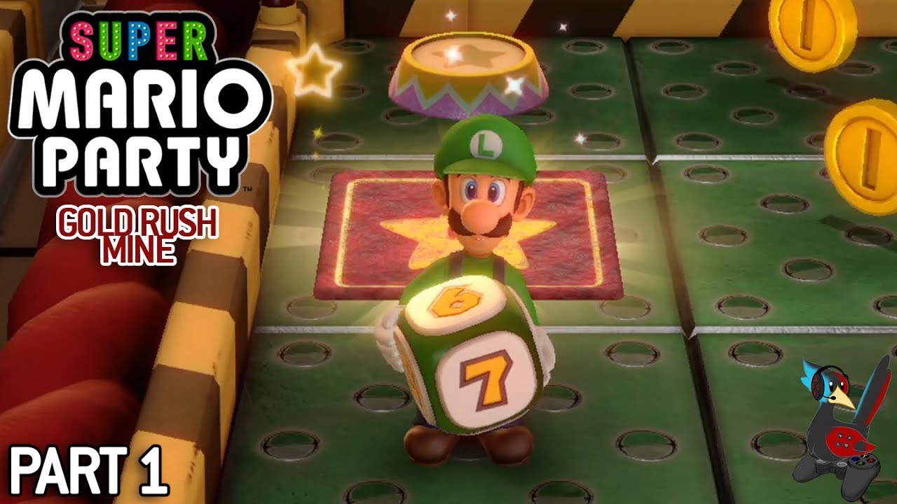 Super Mario Party: Gold Rush Mine (Part 1) - YouTube