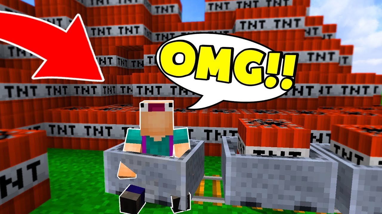 THE BEST MINECRAFT TNT TROLL! (Minecraft Trolling) - YouTube