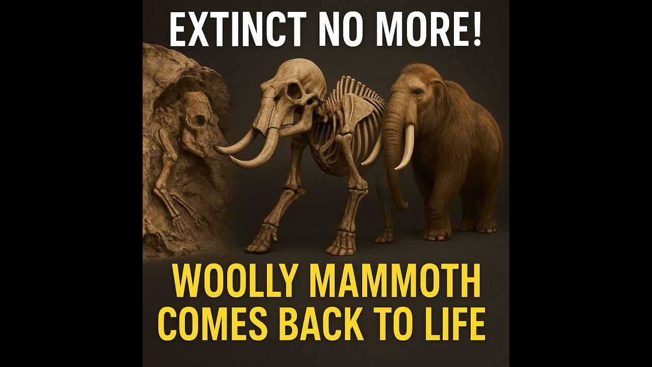 Woolly Mammoth Comes Back to Life! Watch the Stunning 3-Stage ...