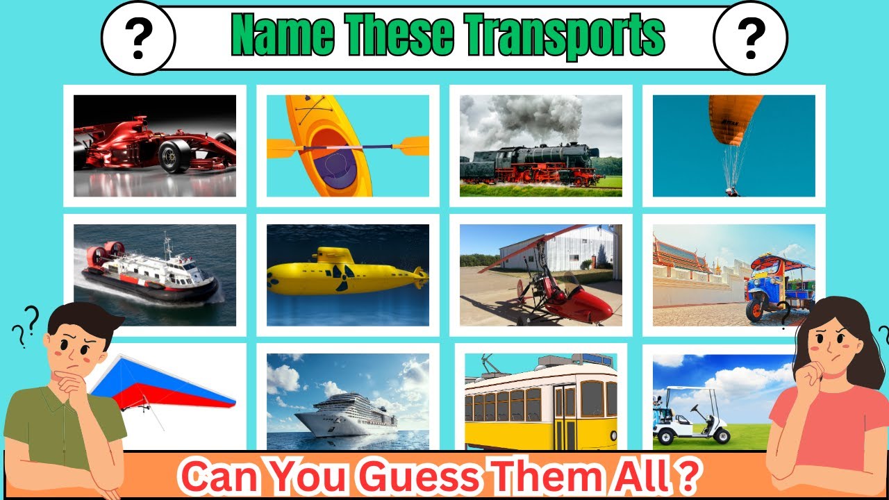 Can You Guess The Transport Name? EASY MEDIUM HARD LEVEL🚗 ️#QUIZ #GK # ...