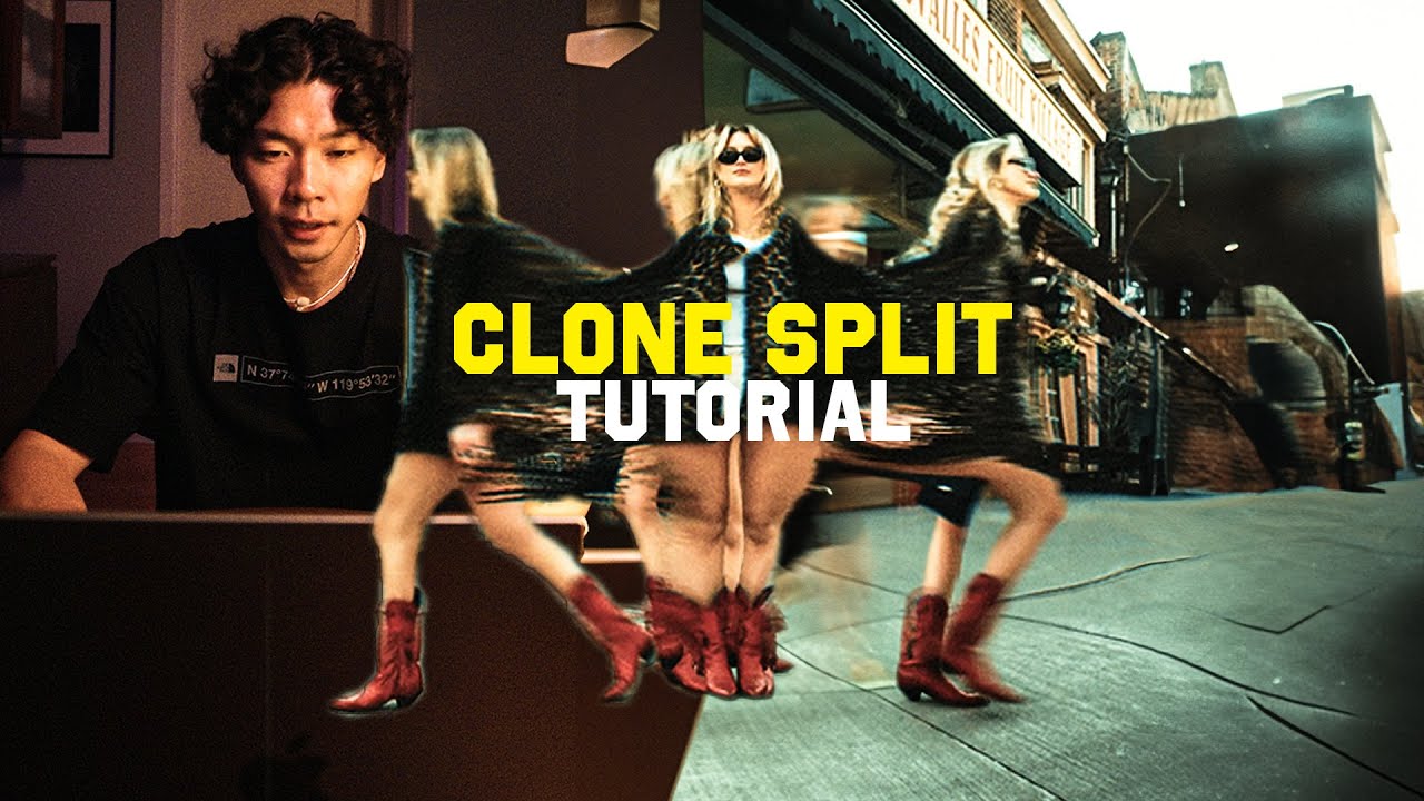 HOW TO DO A CLONE SPLIT TUTORIAL/BREAKDOWN - CINEMATIC - YouTube