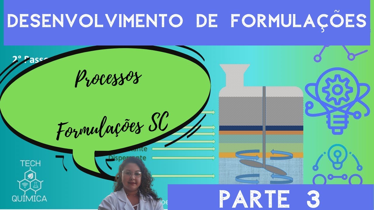 #03 Processos - Formulações tipo Suspensão Concentrada (SC) - YouTube