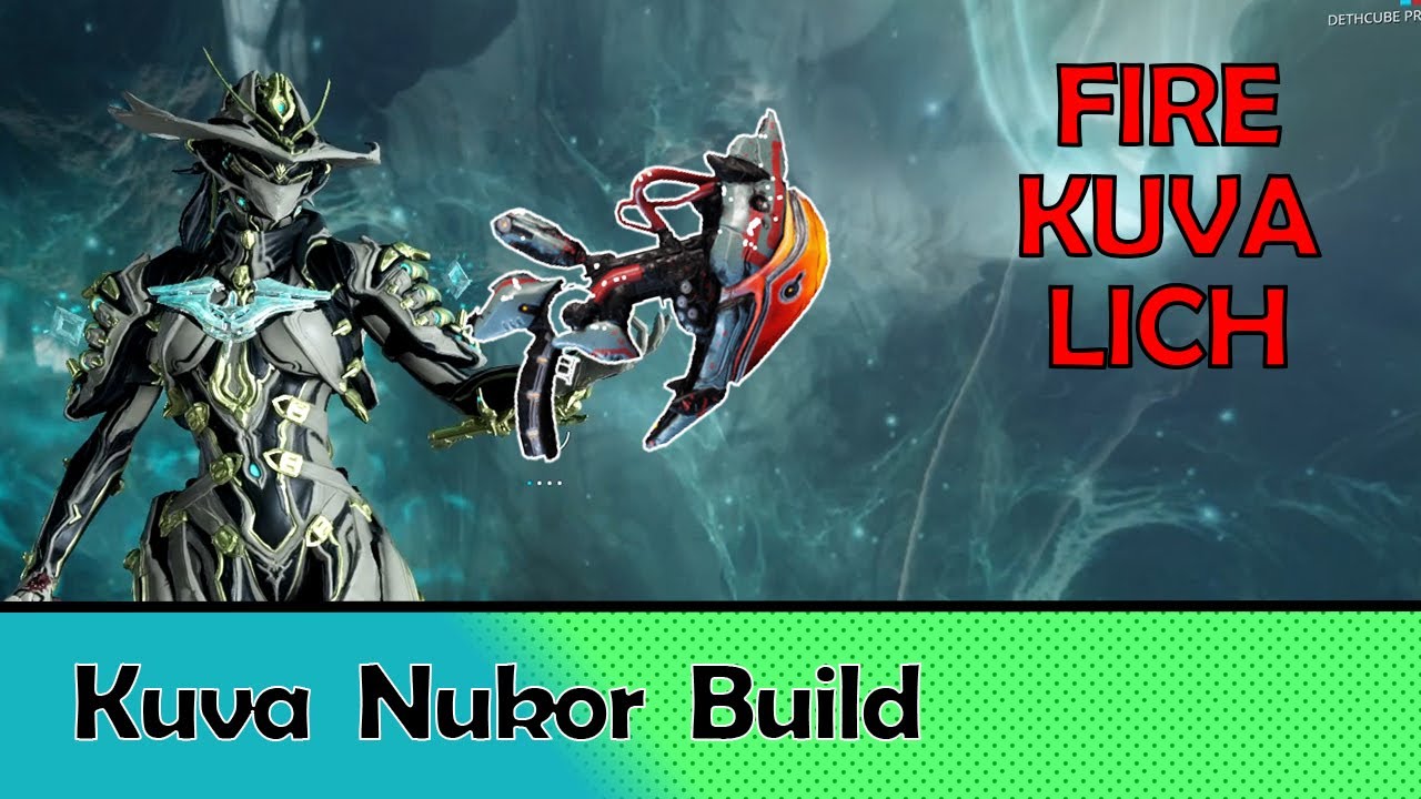 [Warframe] Kuva Nukor Build - YouTube