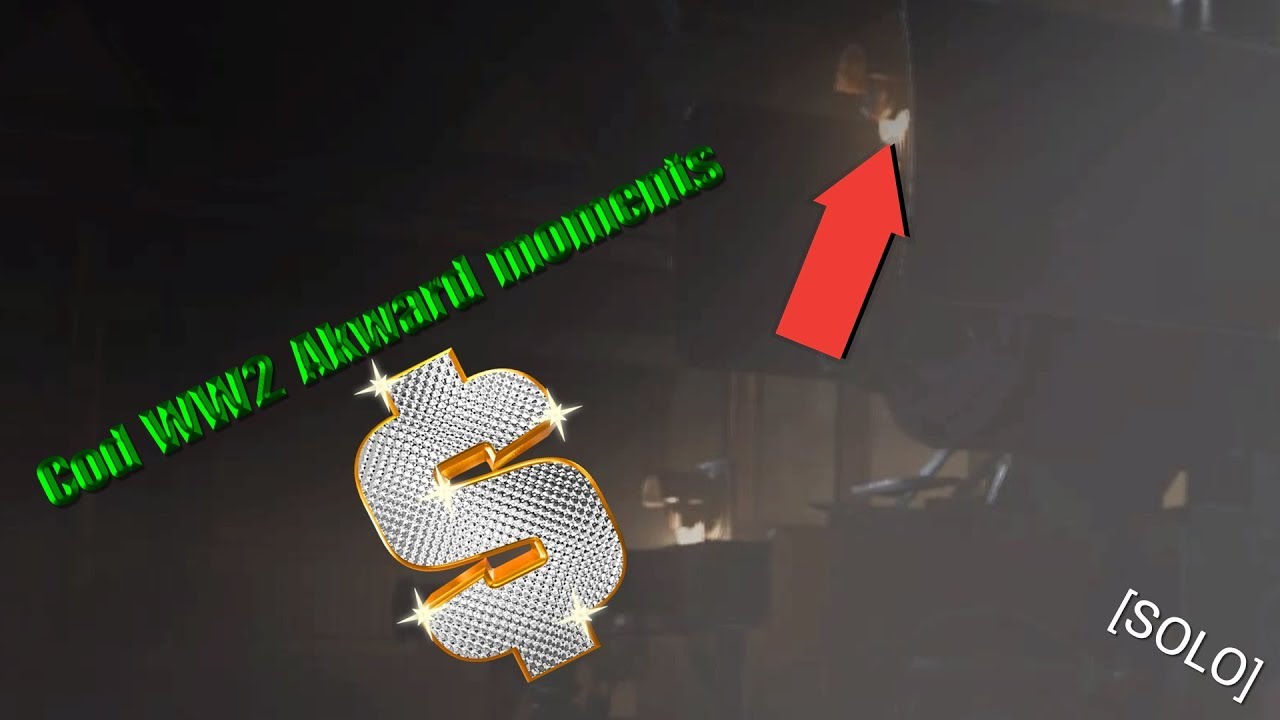 COD WW2: Akward moments??? - YouTube