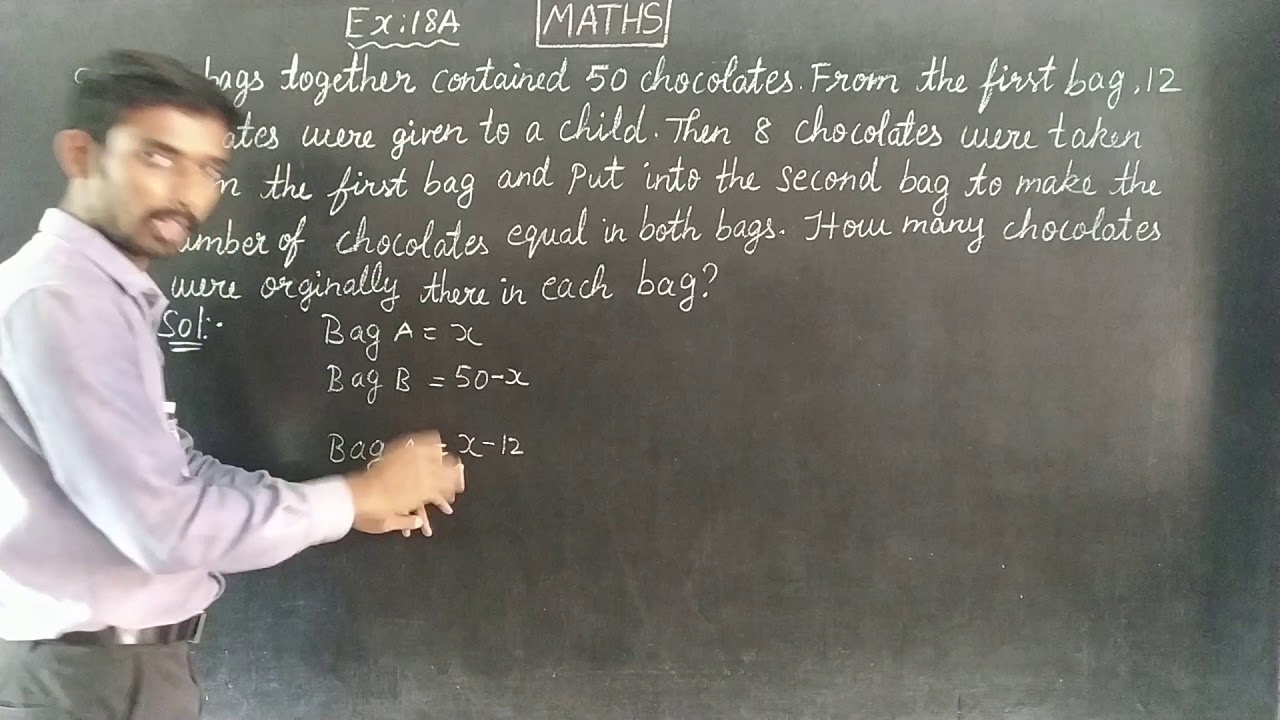 EX 18A SUM 9 Oxford Class 6 Mathematics - YouTube