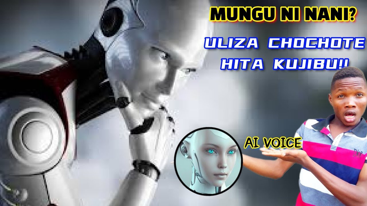 Jinsi ya kupata jibu la swali lolote la duniani Kwa mfumo wa Ai voice ...
