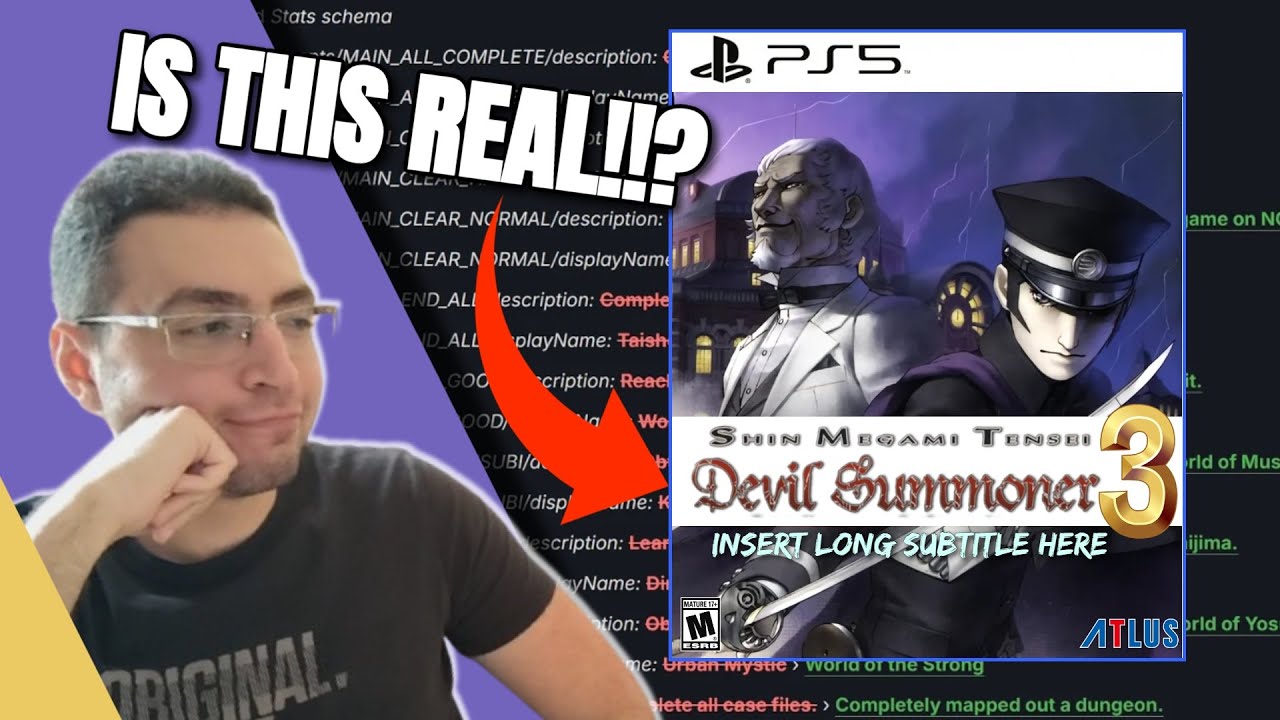 ATLUS LEAK: Is This Devil Summoner Raidou 3 or a Remaster? - YouTube