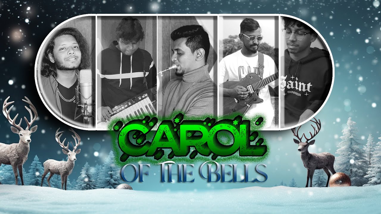 Carol Of The Bells || RakeshTrumpet | Noel | Isaac | Solomon | Jonathan ...