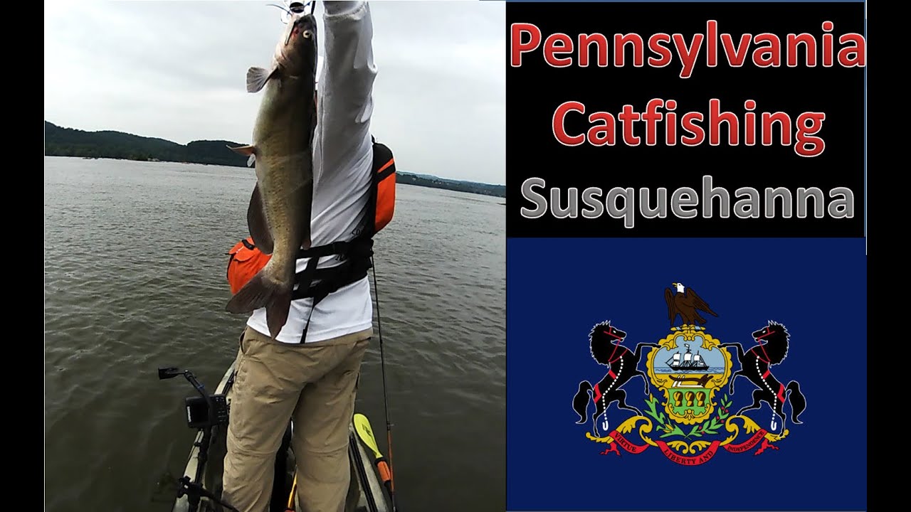 Pennsylvania Kayak Catfishing Bass Tournament on the Susquehanna River ...