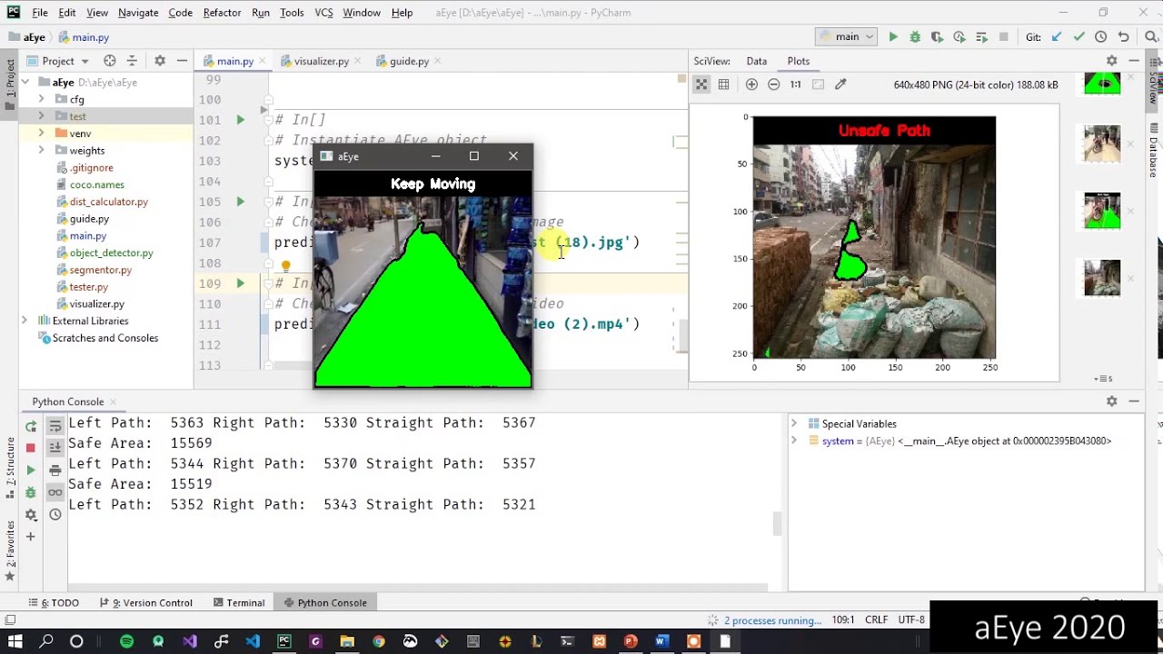 aEye - A real time AI tool to assist navigation for the visually ...
