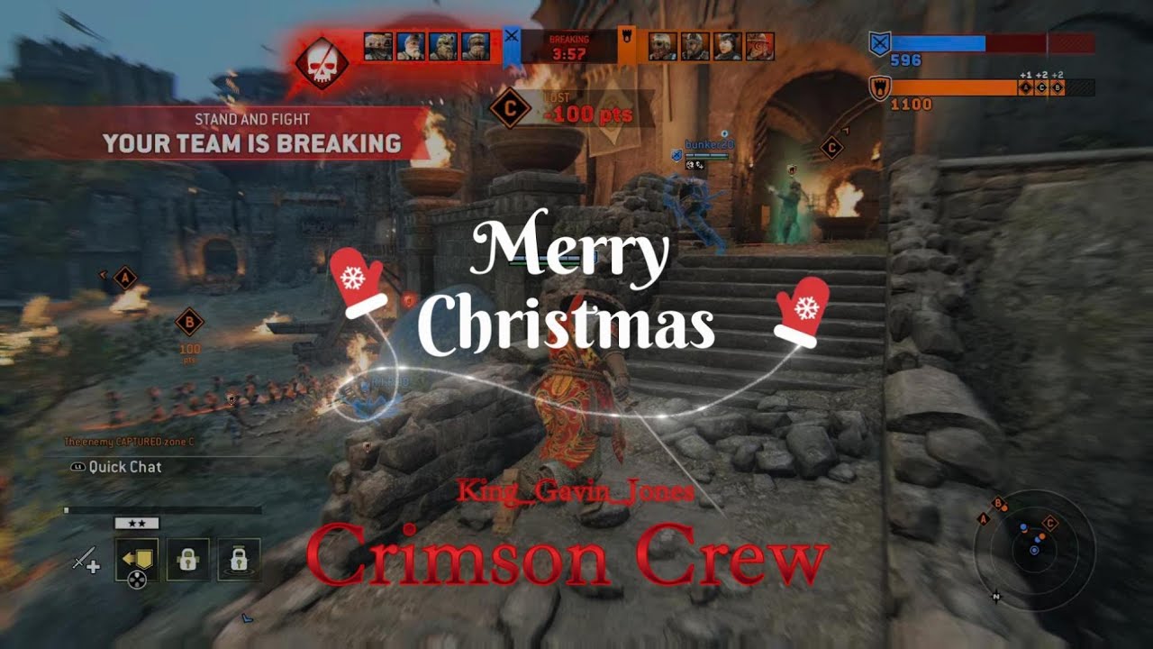 For Honor Crimson Crew Last Stand Christmas Edition - YouTube