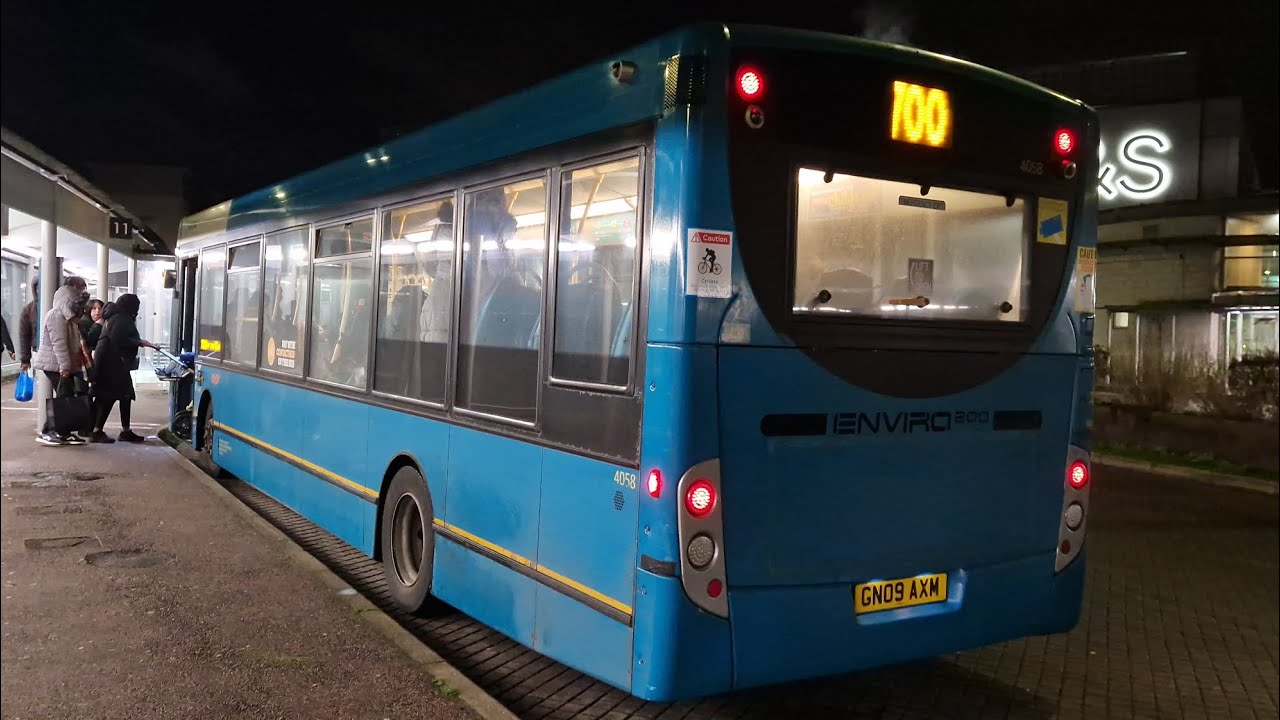 *Kickdown* | Arriva Kent & Surrey 4058 GN09AXM Bus Route 700 | ADL ...