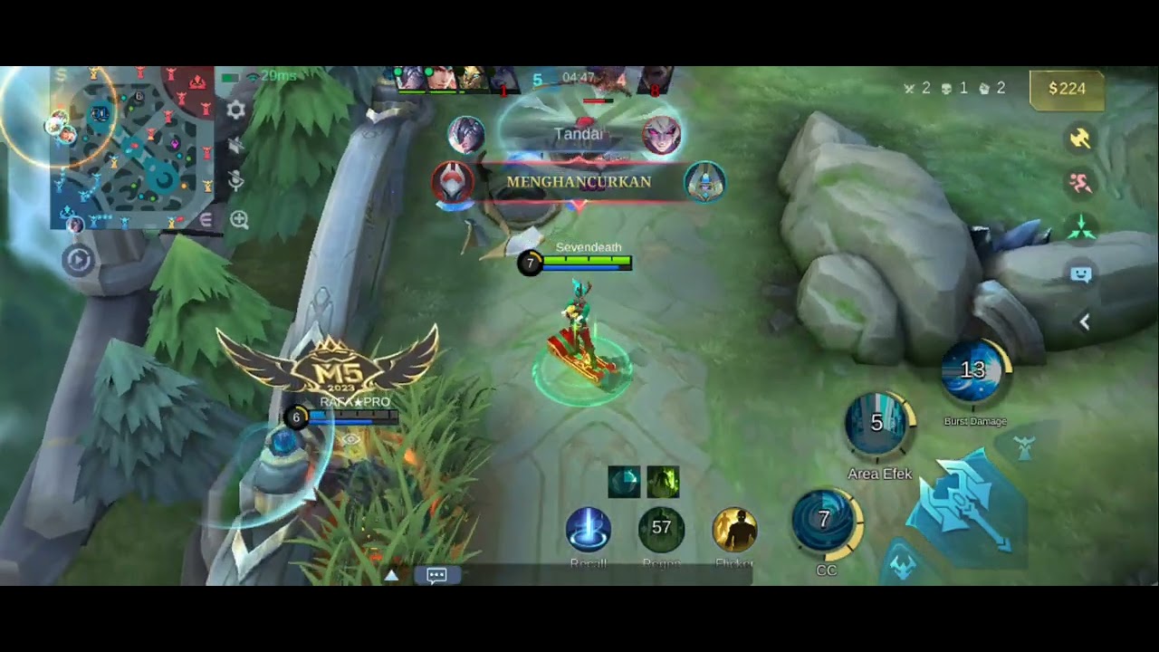 Mobile Legends Gameplay 36 Hero Gord - YouTube