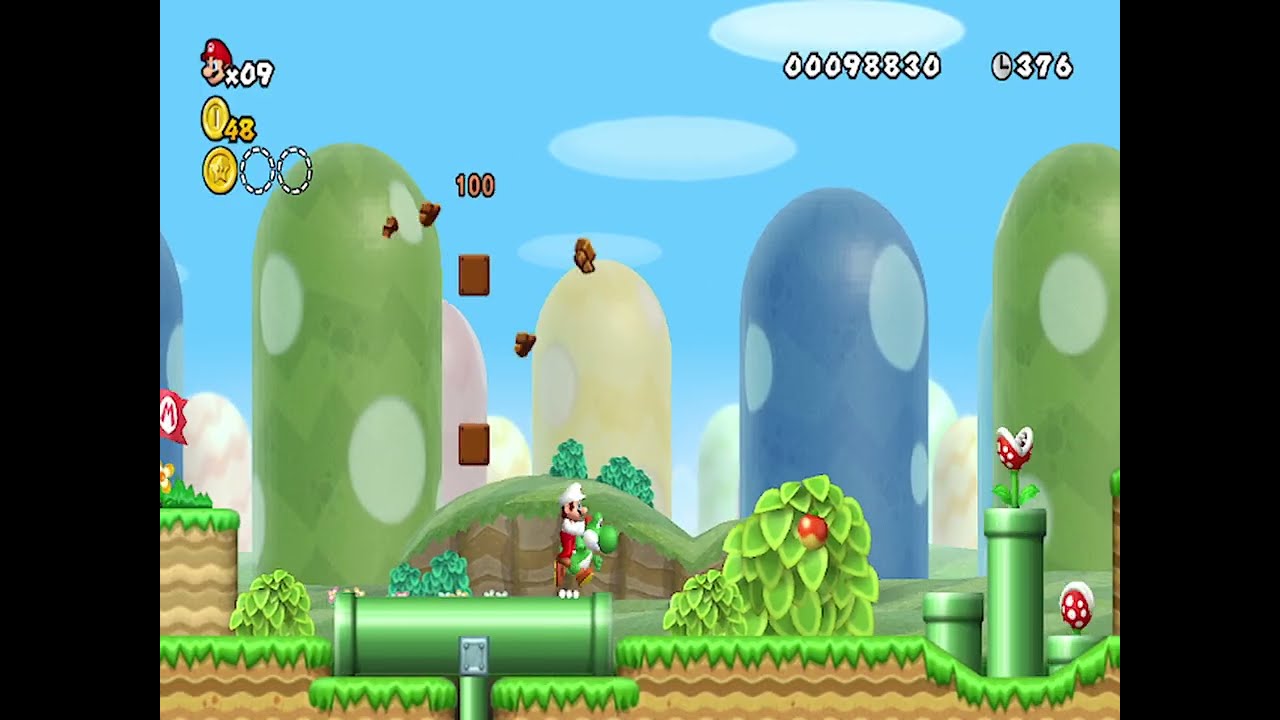 New Super Mario Bros. Wii Zerando com o Leo Parte 1 - YouTube