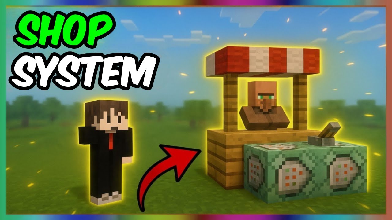 Minecraft Bedrock - Shop Command System 💰 | #shorts #trending # ...