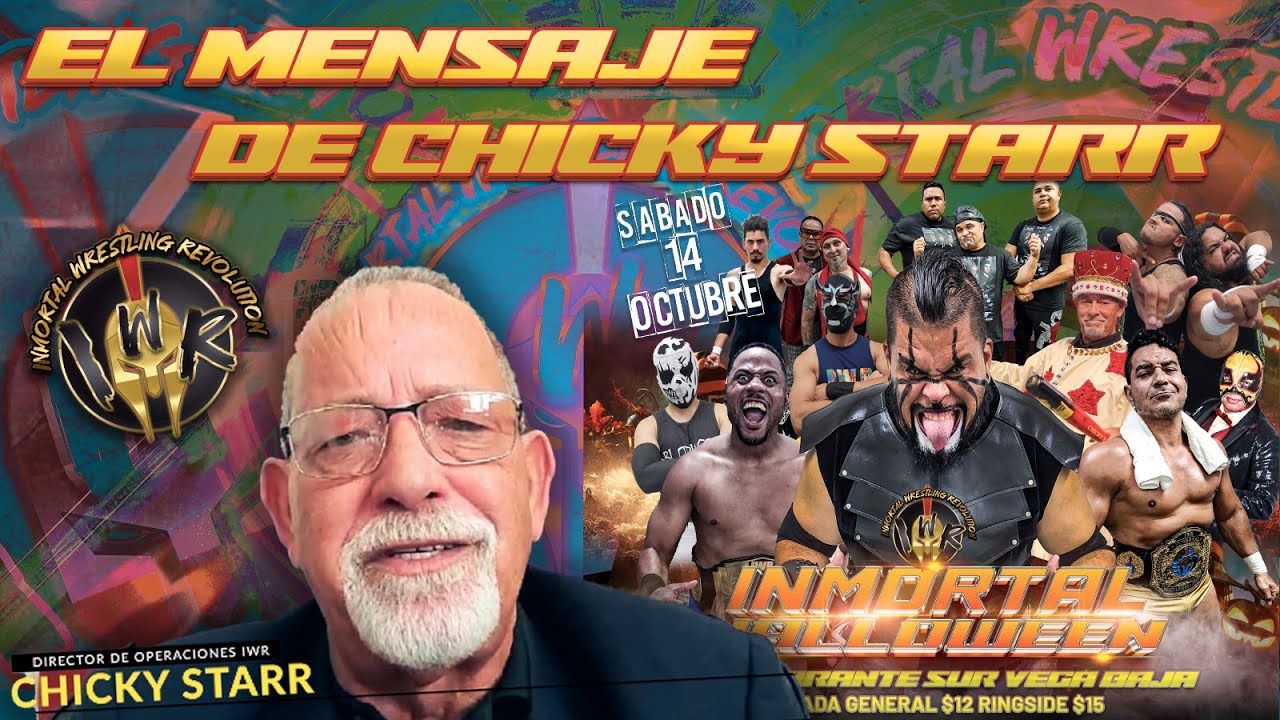 Chicky Starr tiene un mensaje importante en ruta a Inmortal Halloween ...
