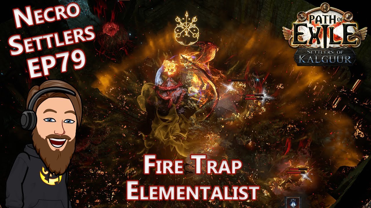 Shadow Shaping & Big Upgrades - Level 95-97 Fire Trap Elementalist - Necro Settlers EP 79 - YouTube