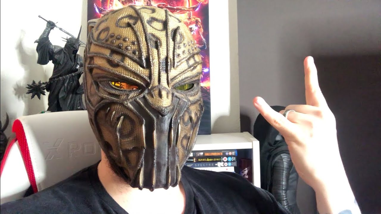Killmonger Replica Mask Helmet - YouTube