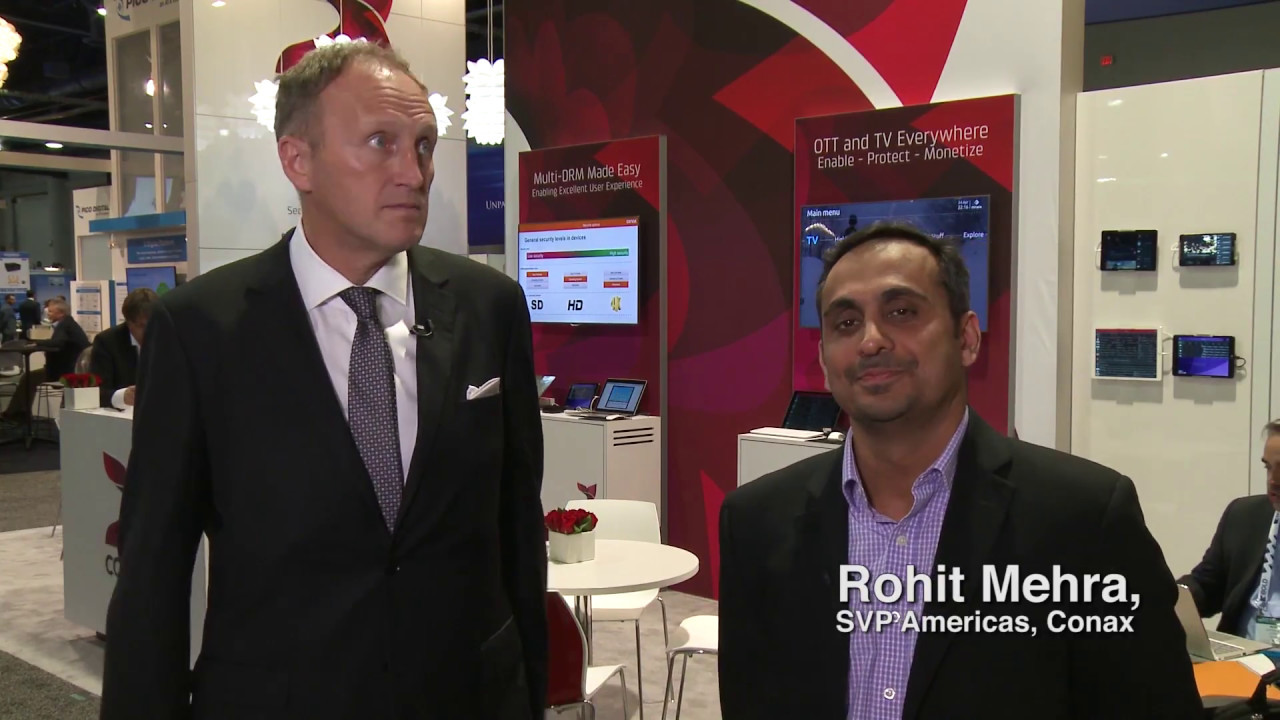 NAB 2017 - Conax - Rohit Mehra, SVP Americas - YouTube