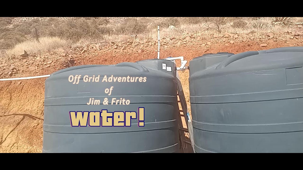 Off Gid Rain Water Collection System - YouTube