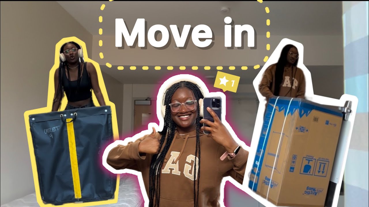 Sophomore RA Dorm Move In | University Of Iowa - YouTube