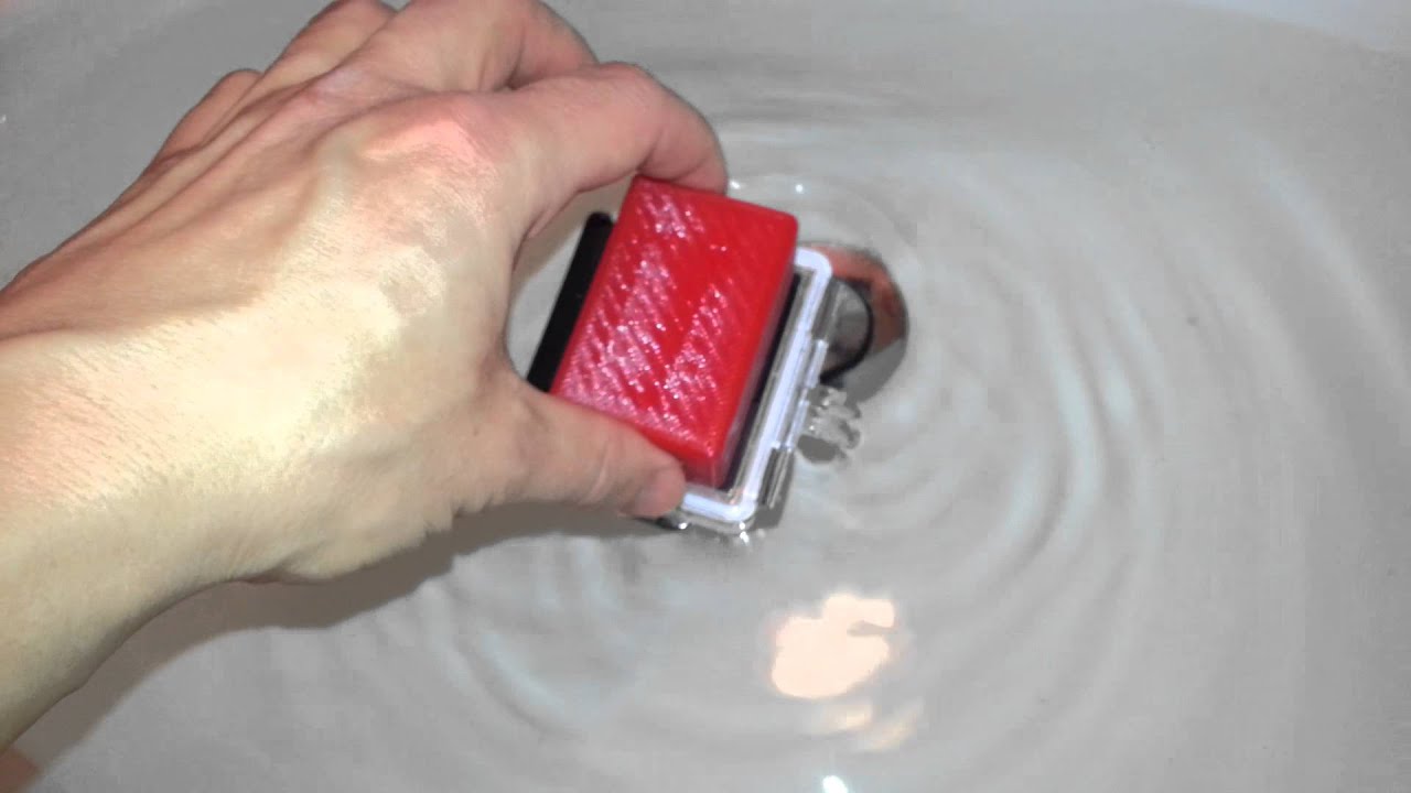 3D Printed "Floaty" for GoPro Cameras - YouTube