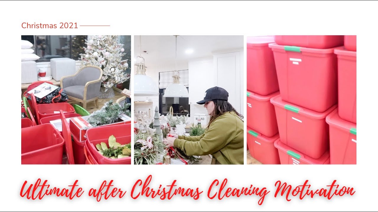 ULTIMATE AFTER CHRISTMAS CLEANING MOTIVATION | 2021 - YouTube