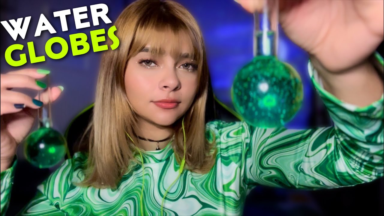 ASMR l Water Globes for 30 Minutes 💧😴 (Bubble Sounds, Fall Asleep Quick ...