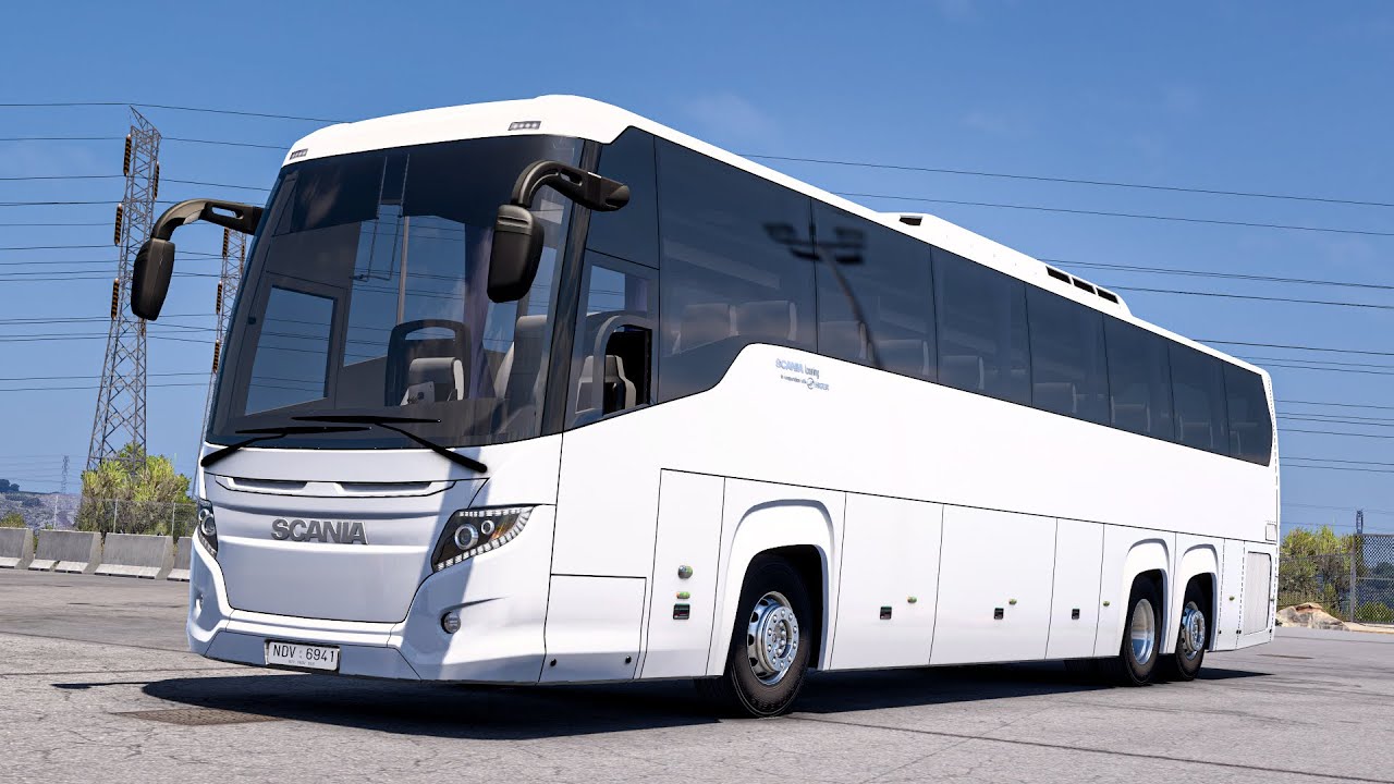 Scania Touring HD | ETS2 1.49 Bus mod - YouTube