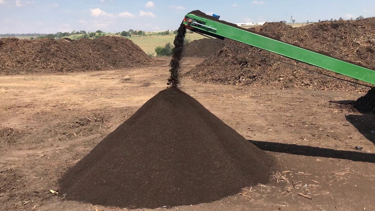 5 in 1 Compost screening plant - YouTube