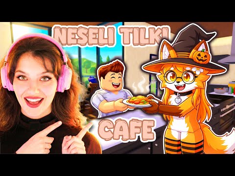 Roblox'ta Kendi Cafemi Açtım! VIP Müşterim Bile Oldu!