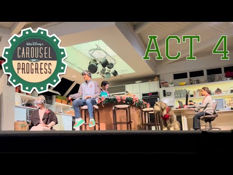 Act 4 Christmas scene of Walt Disney’s Carousel of Progress - at Magic ...