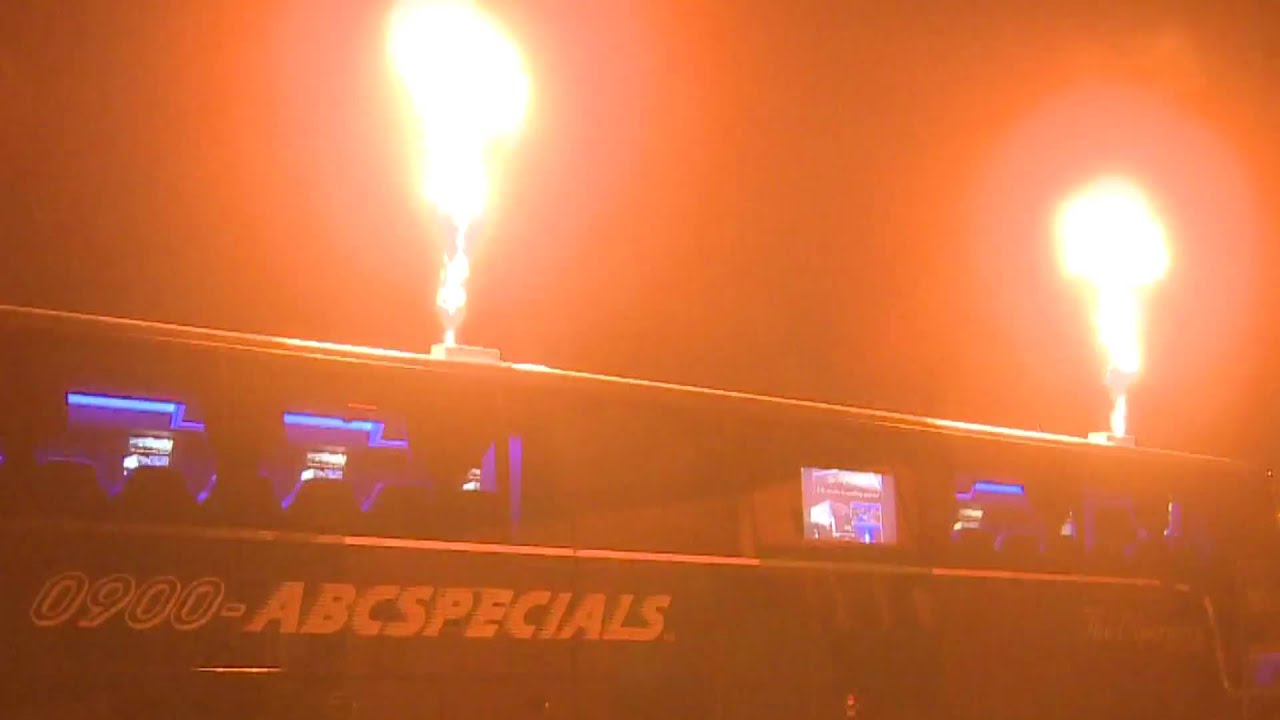 ABC SPECIALS Experience Vip Bus - Vlammenwerpers - YouTube