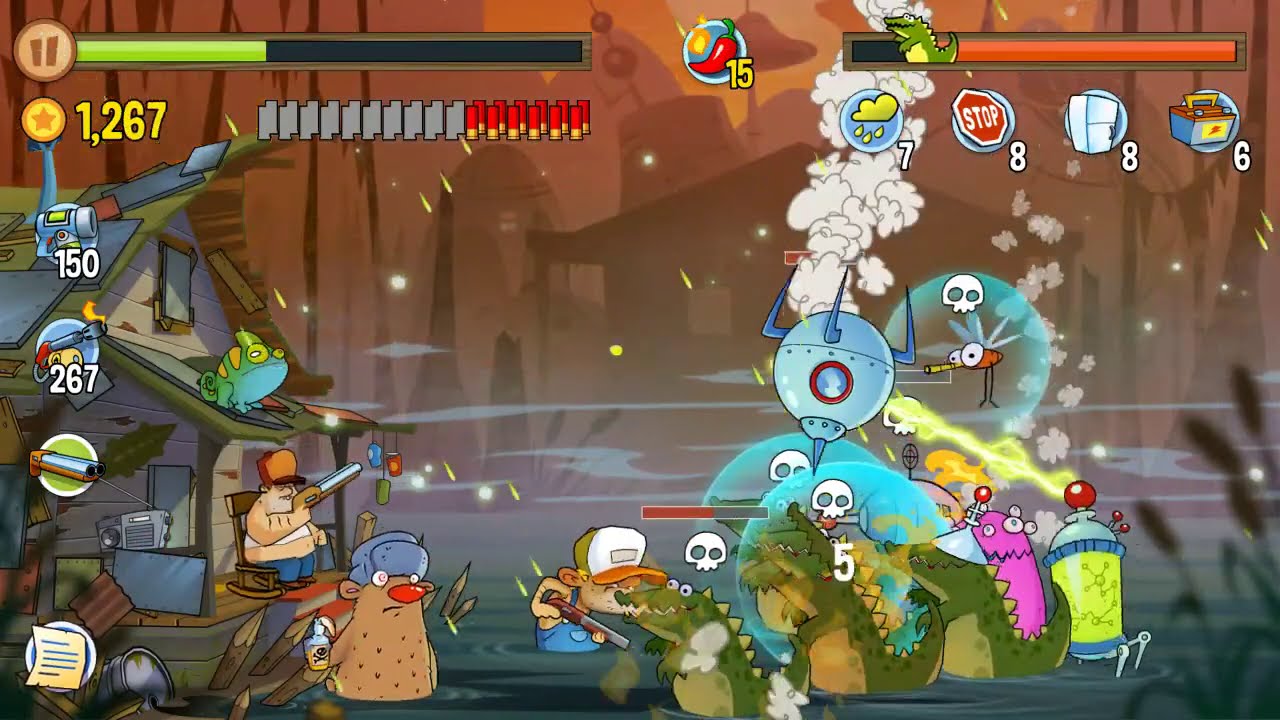 Swamp Attack - Episode 8. Level 23 Gameplay Android walkthrough - YouTube