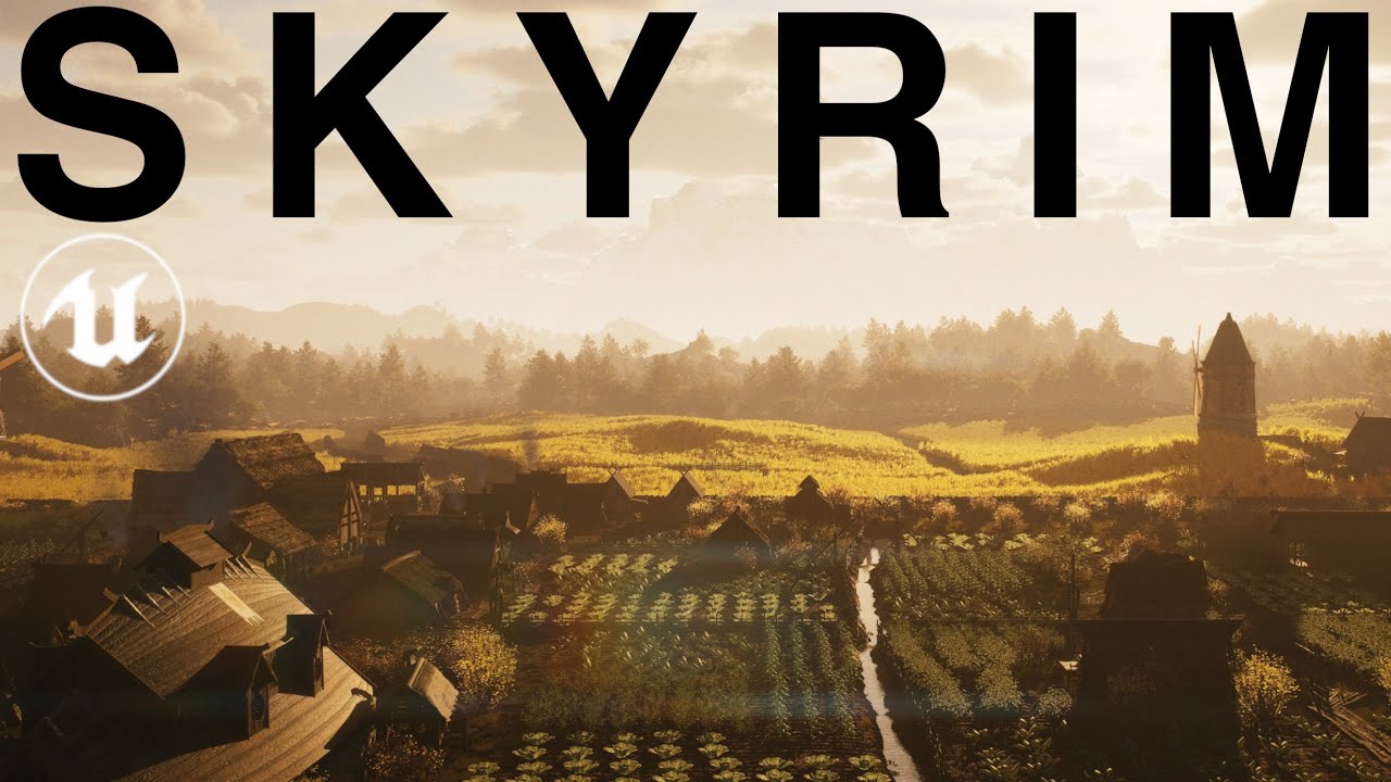 3D Artist Reimagines Skyrim’s Rorikstead in Unreal Engine 5.7—With 16 ...