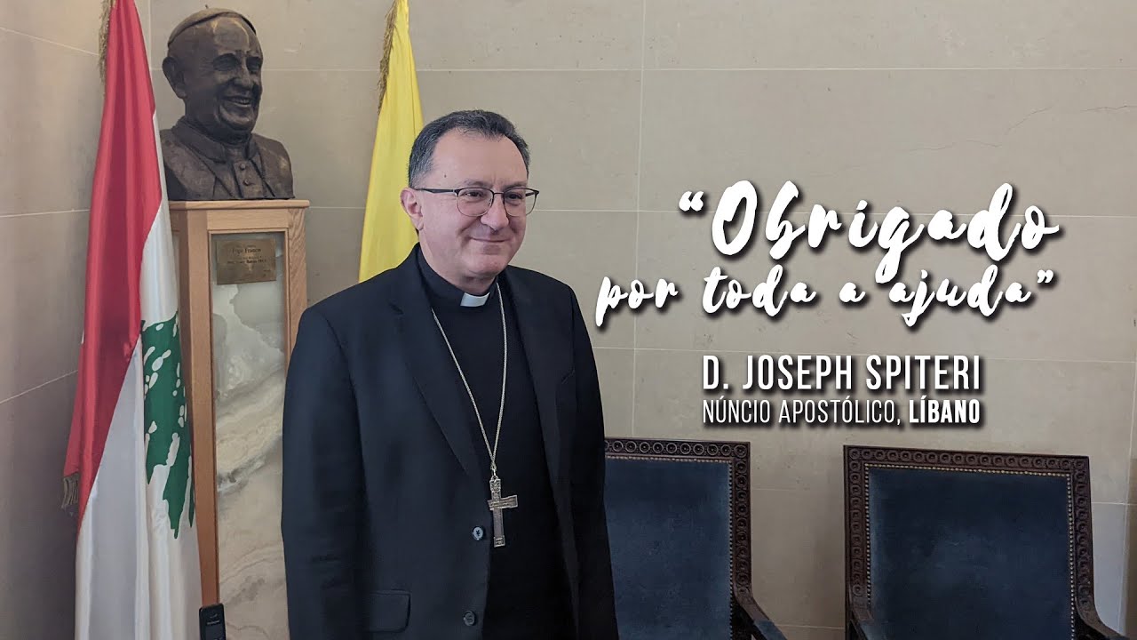 D. Joseph Spiteri, Núncio Apostólico no Líbano - YouTube